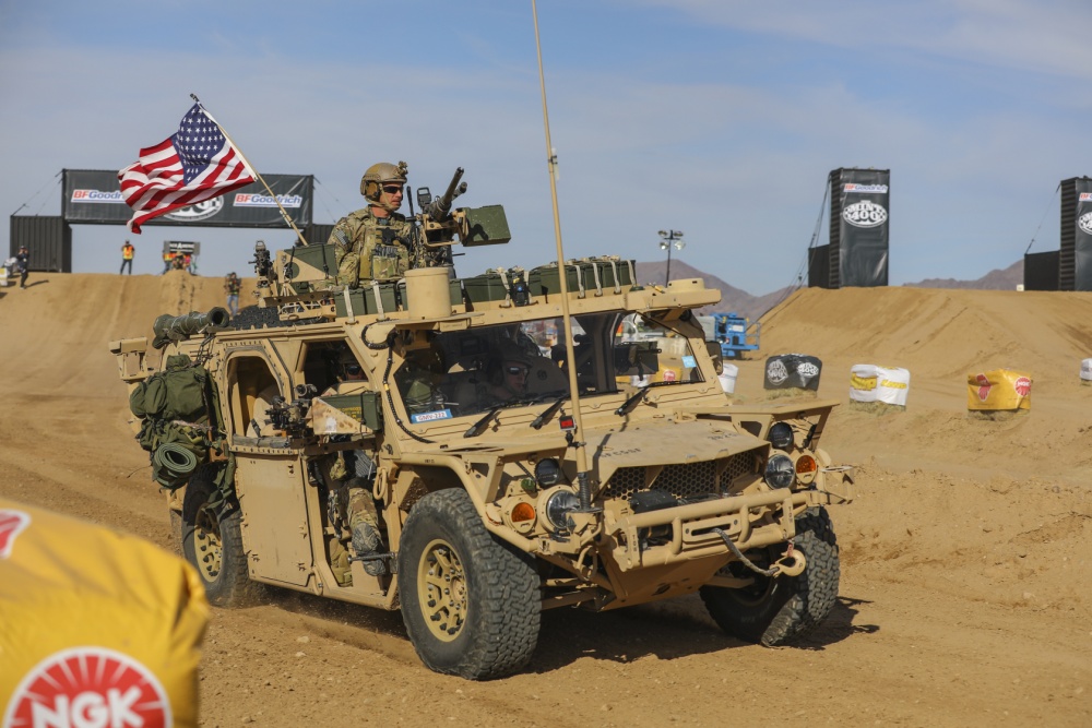 Amerikaanse Special Forces doen mee in rally - Dutch Defence Press