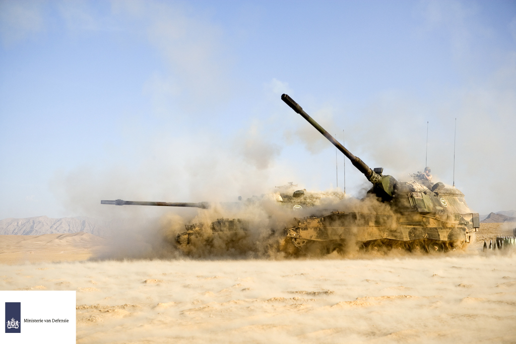 Operation Medusa marks Combat Debut PzH-2000NL - Dutch Defence Press