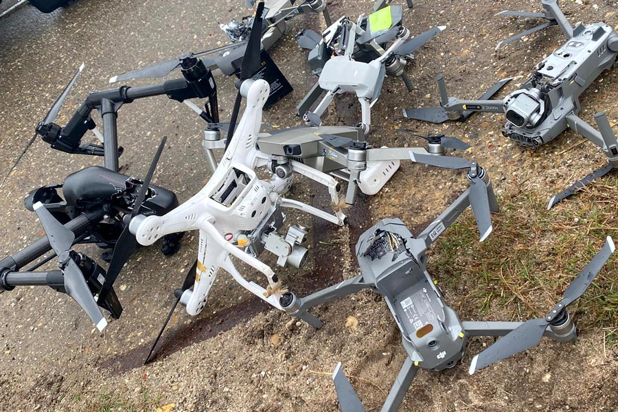 DEFENSIE TEST SMART SHOOTER SMASH COUNTER-DRONE - Dutch Defence Press