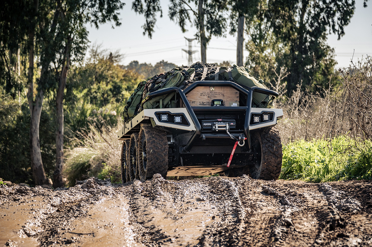 ROOK, Elbit en Roboteam's nieuwste 6x6 UGV - Dutch Defence Press
